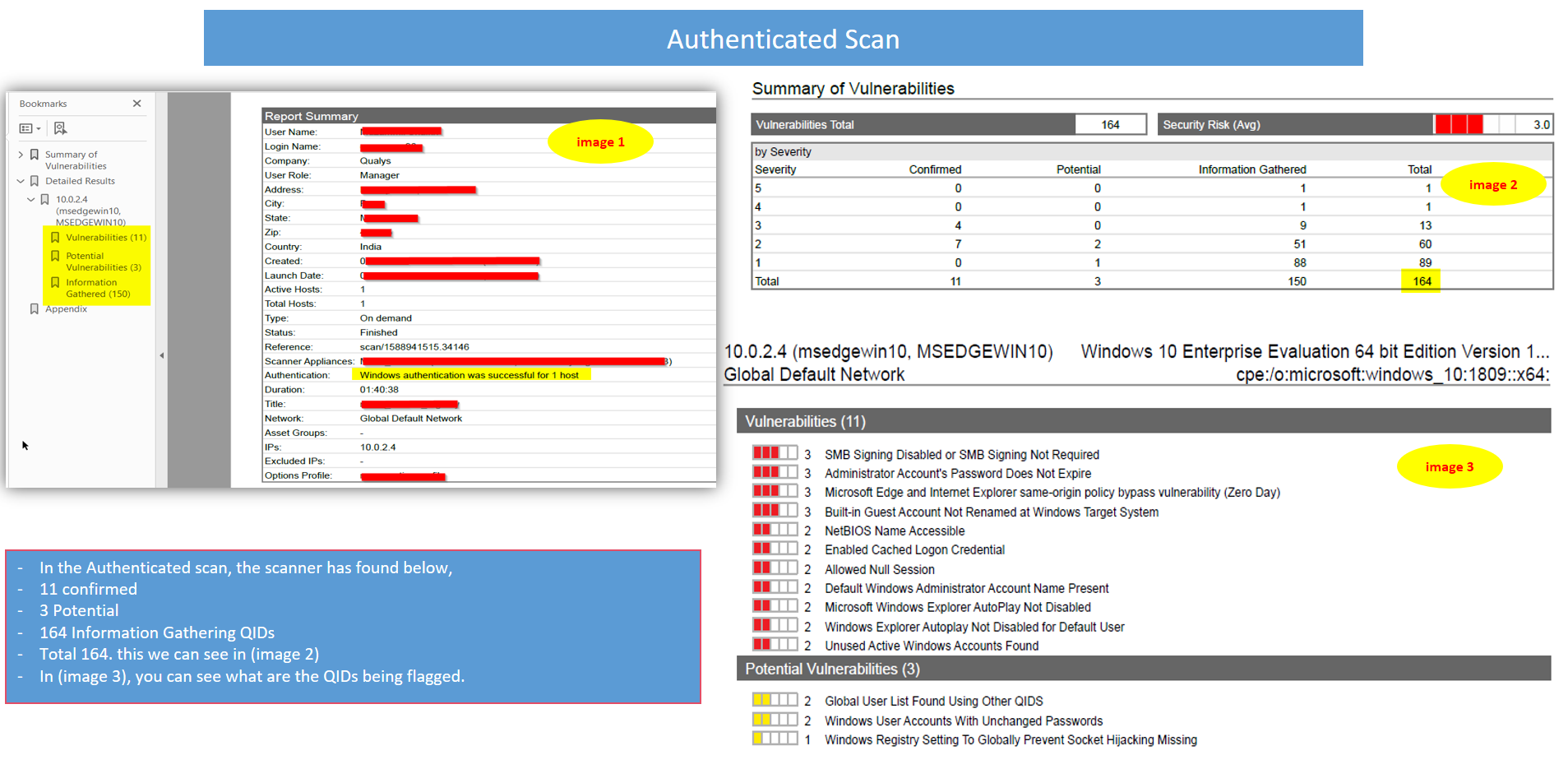 About Remote and Authenticated Scans