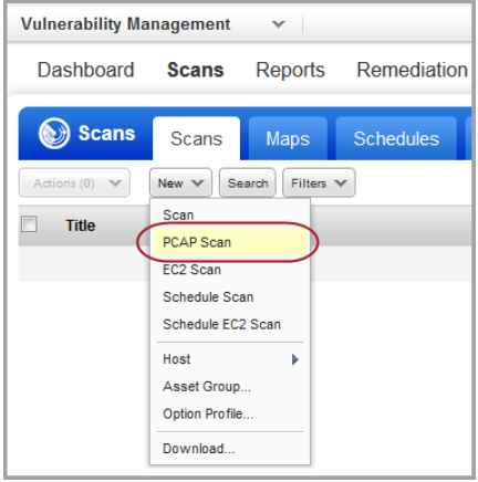 How to run a PCAP scan and fetch the PCAP file for analysis and ...