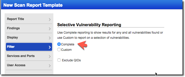 Generate .PDF report of a completed Scan that Qualys Technical Support ...