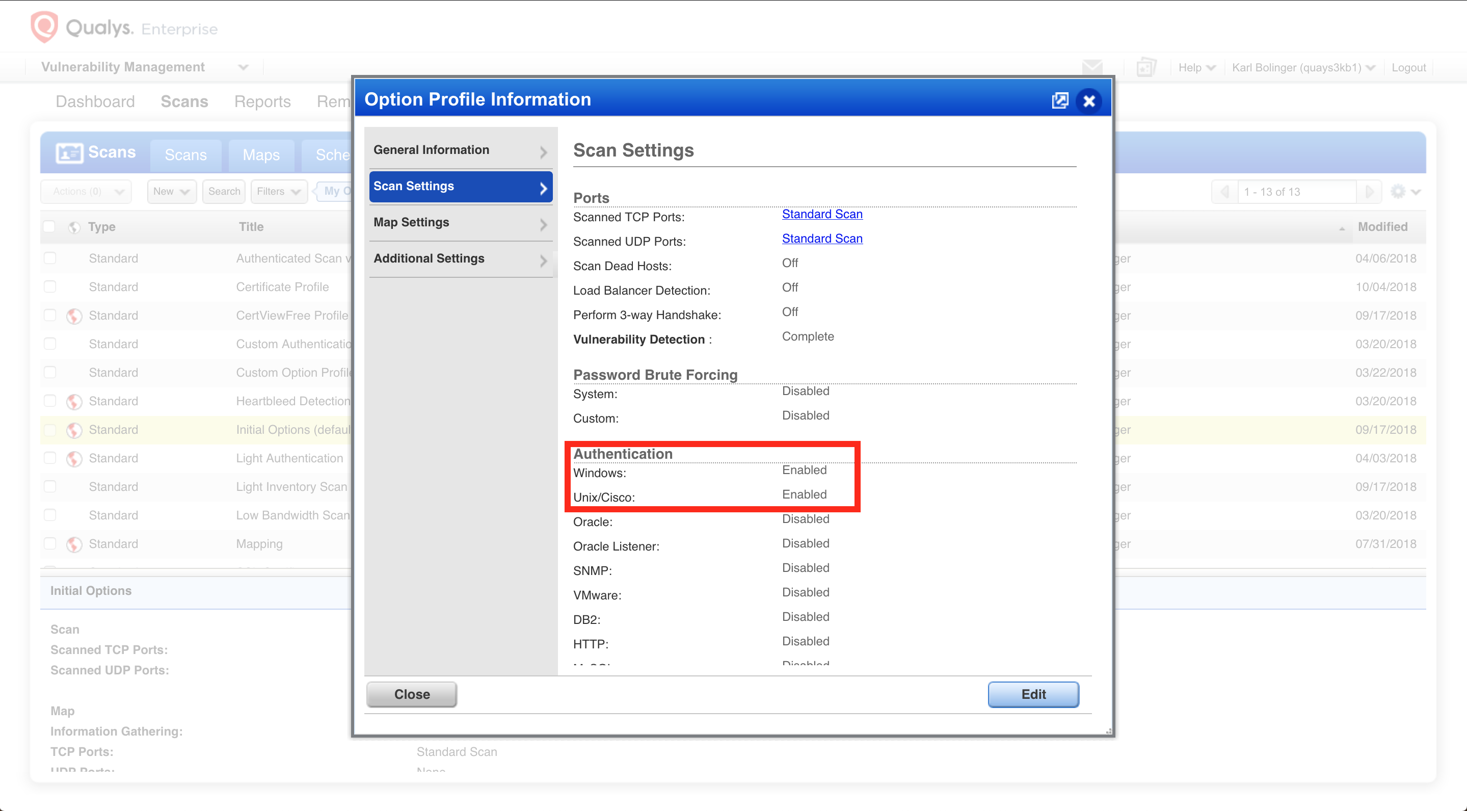 How To Run an Authenticated Scan