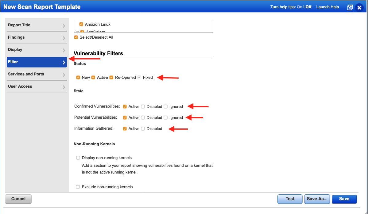 Cloud Agent Vulnerability Scan Report