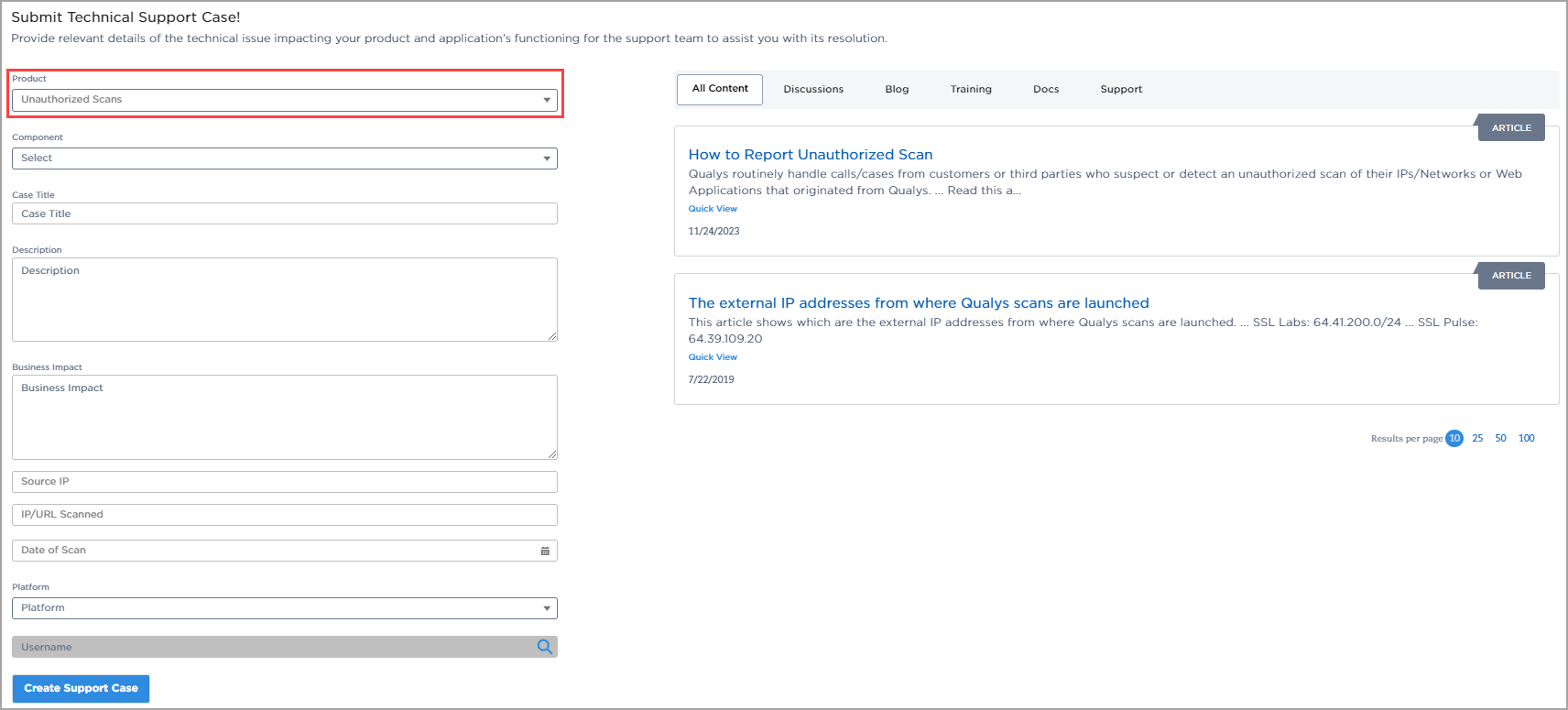How to contact Qualys Support?
