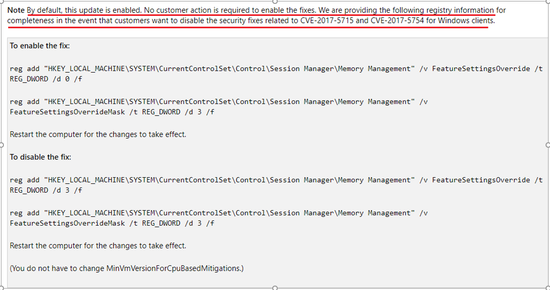 About Mitigating Speculative Store Bypass (SSB) - CVE-2018-3639 (QID 91462)