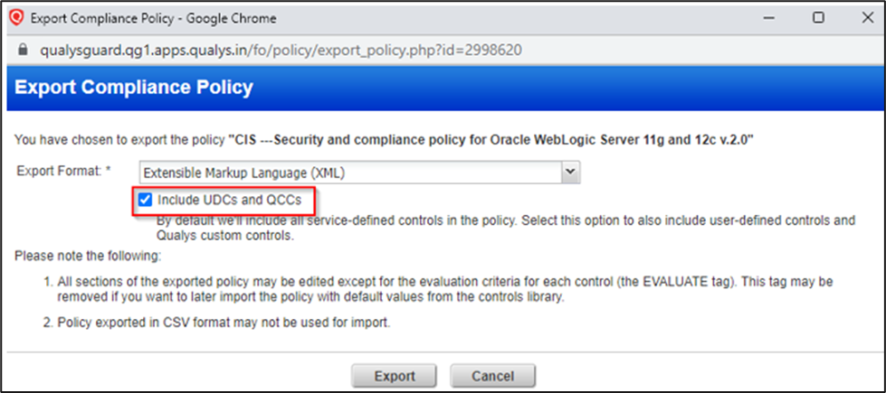 Qualys Customer Portal