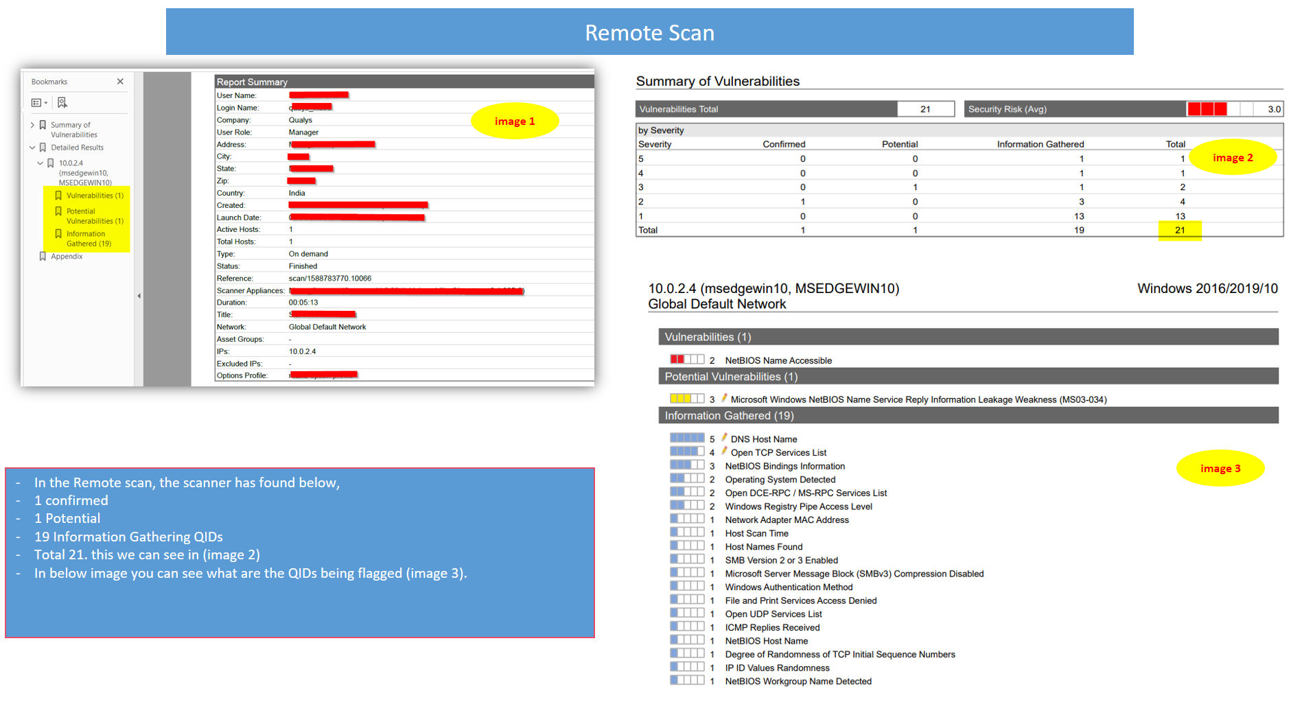 About Remote and Authenticated Scans