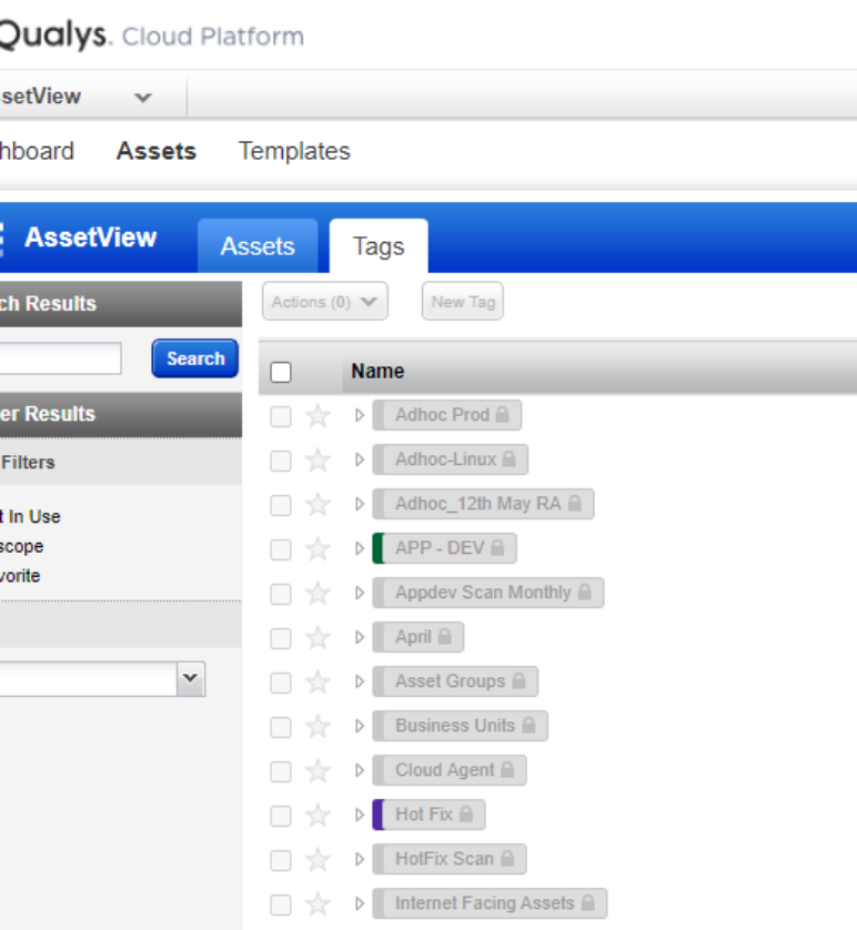 Asset Tags Disabled or Grayed Out in AssetView
