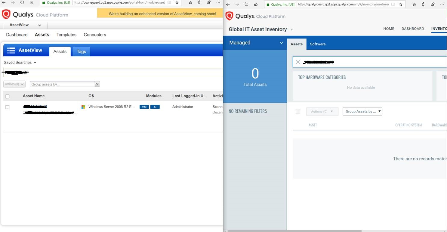 Qualys Customer Portal