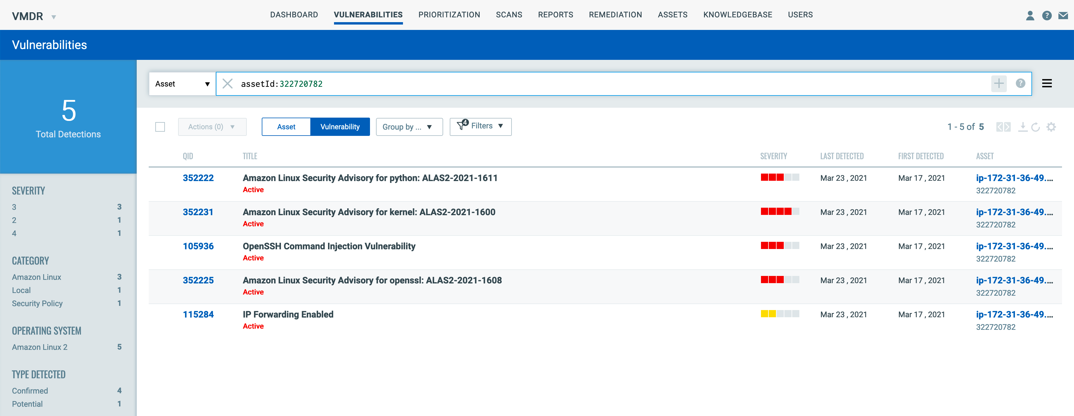 Qualys Customer Portal