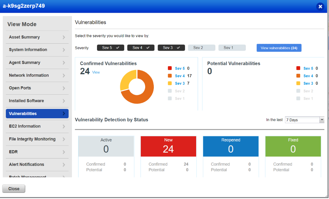 Amazon WorkSpaces visibility to Qualys Asset View and Vulnerability Scan