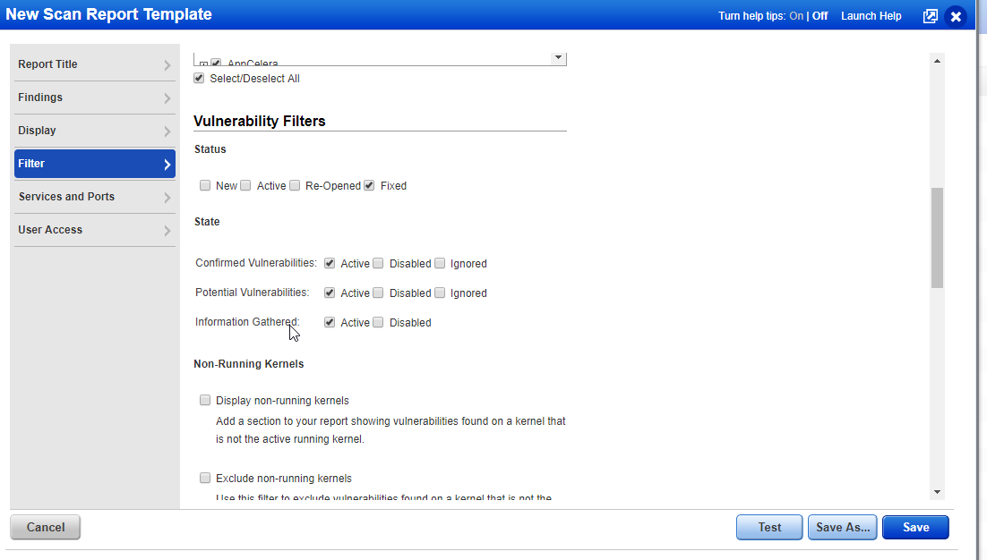 How to generate vulnerability report with time range or age of ...