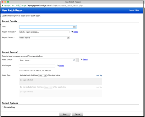 How to create a Patch Report to "Show only patches for vulnerabilities ...