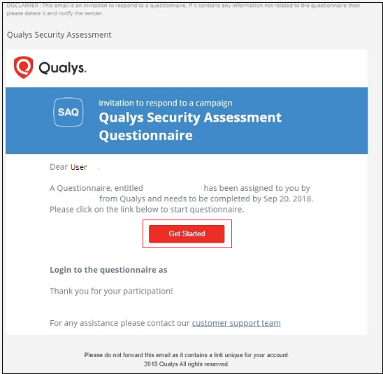 Qualys Customer Portal