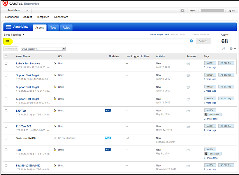 Qualys Customer Portal