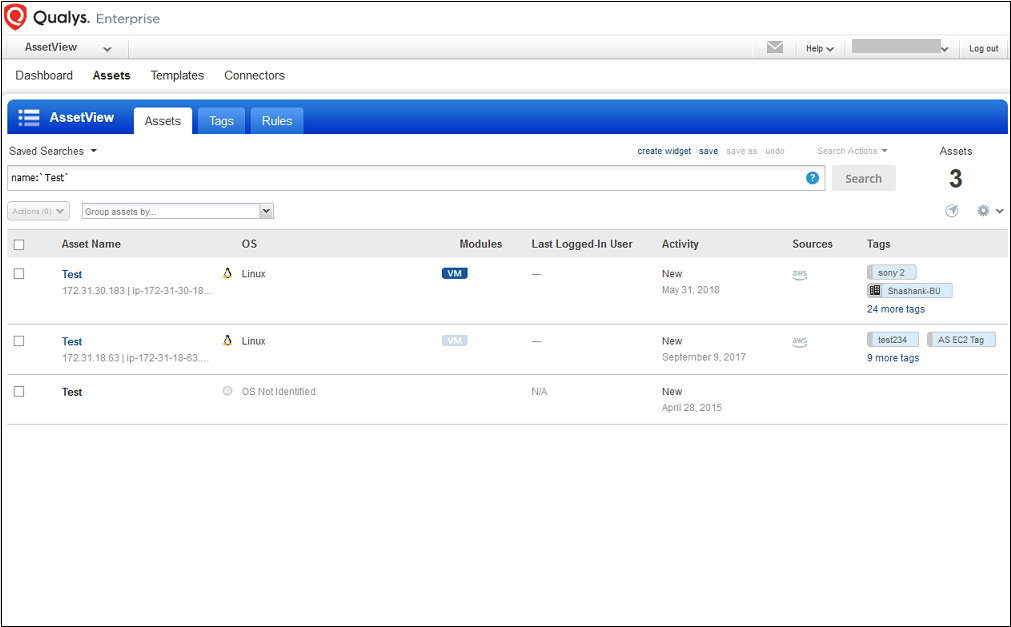 Asset View Discrepancy issues