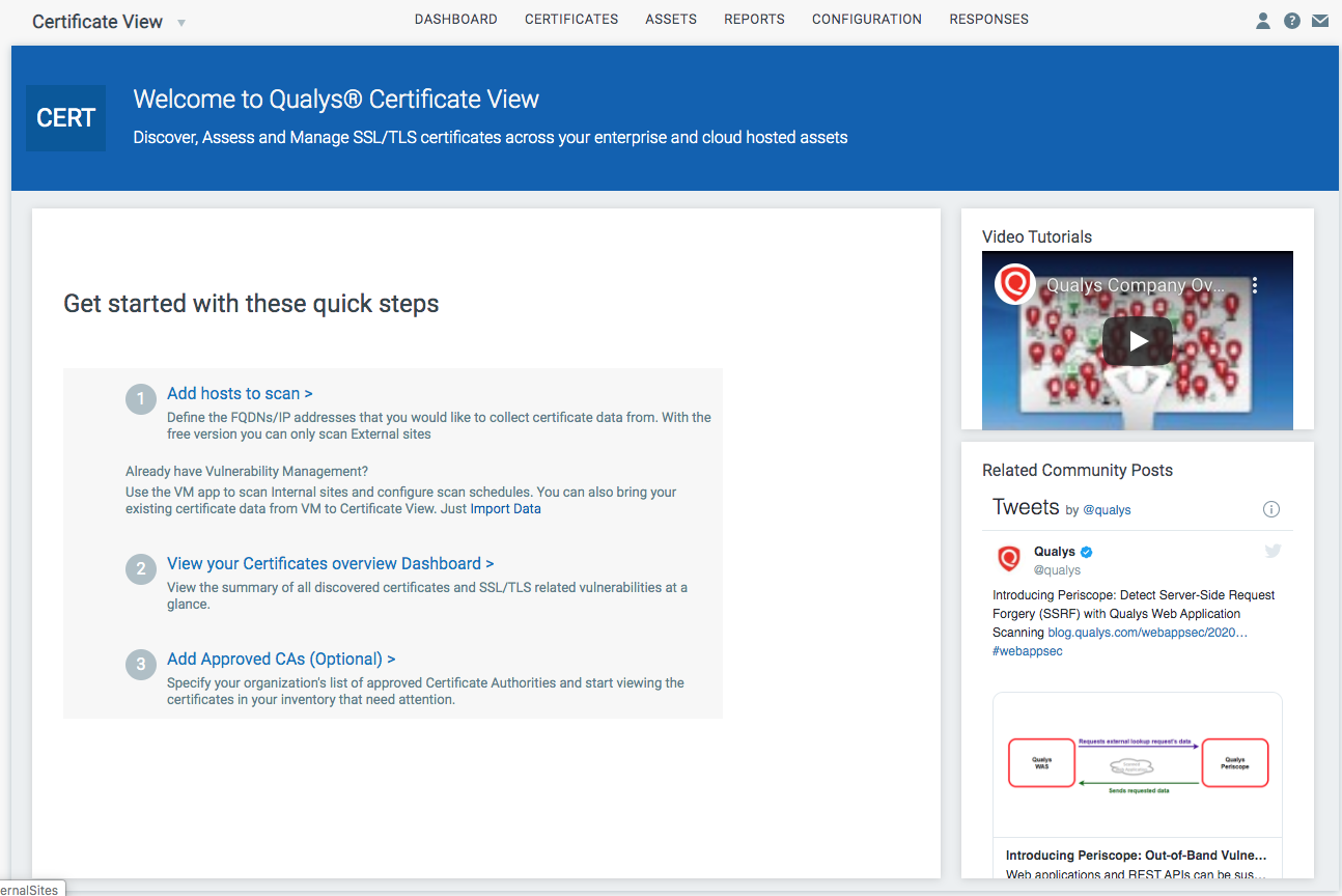 Certificate Import from Vulnerabiility Management to CertView Yields Unexpected Count