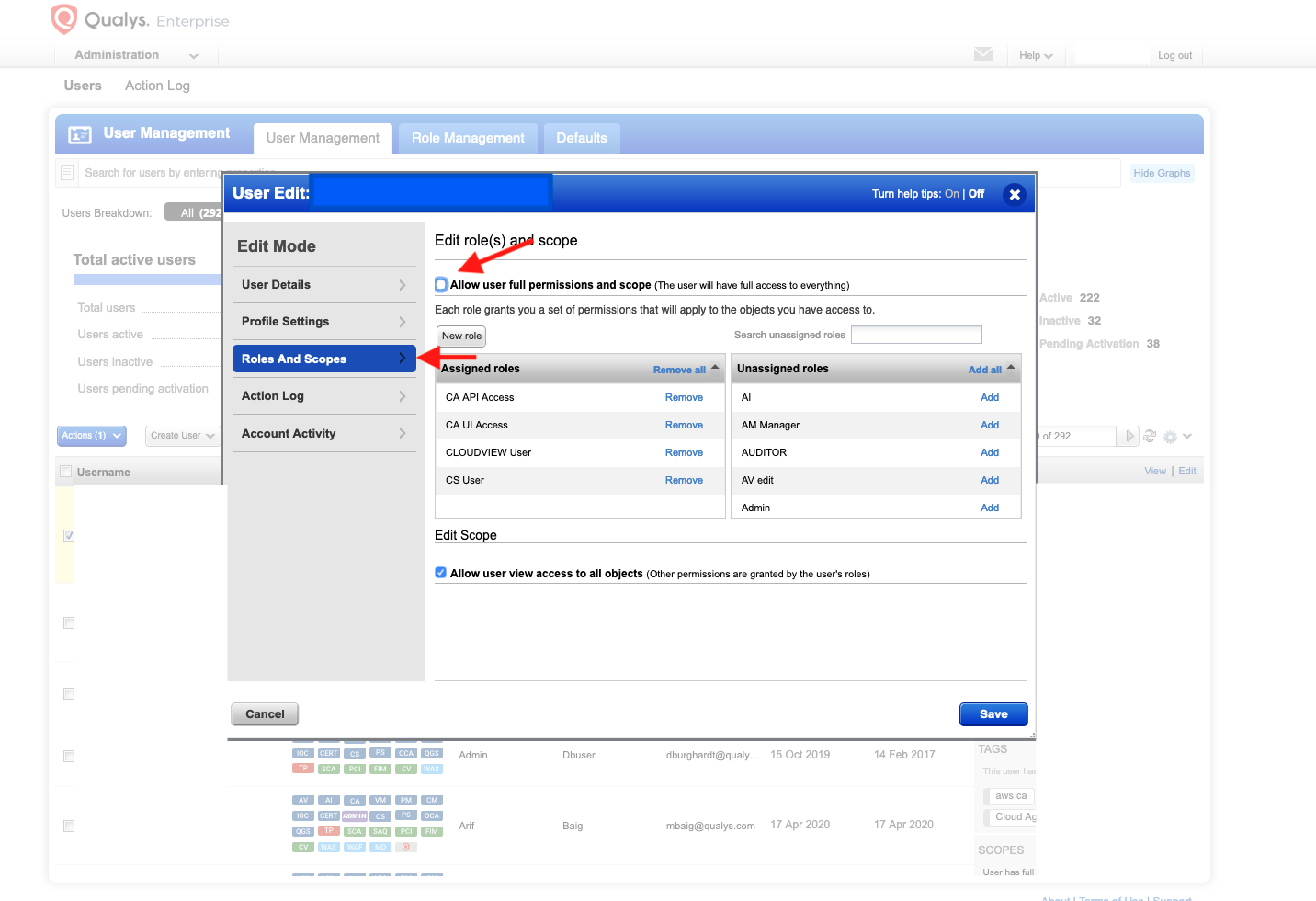 How to enable Manager access to all Modules in the Administration Module