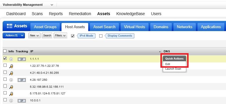 How to change the existing tracking method to IP , NetBios or DNS ...