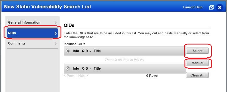 How To Create Search lists