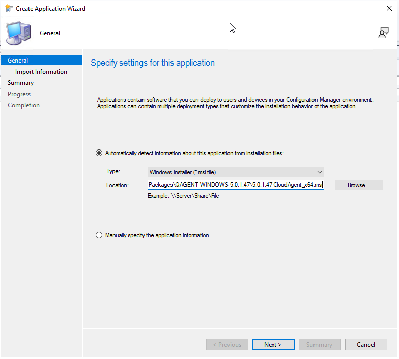 Deploy Qualys Windows Cloud Agent with Configuration Manager