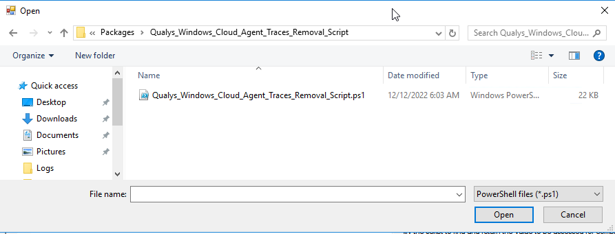 Deploy Qualys Windows Cloud Agent with Configuration Manager