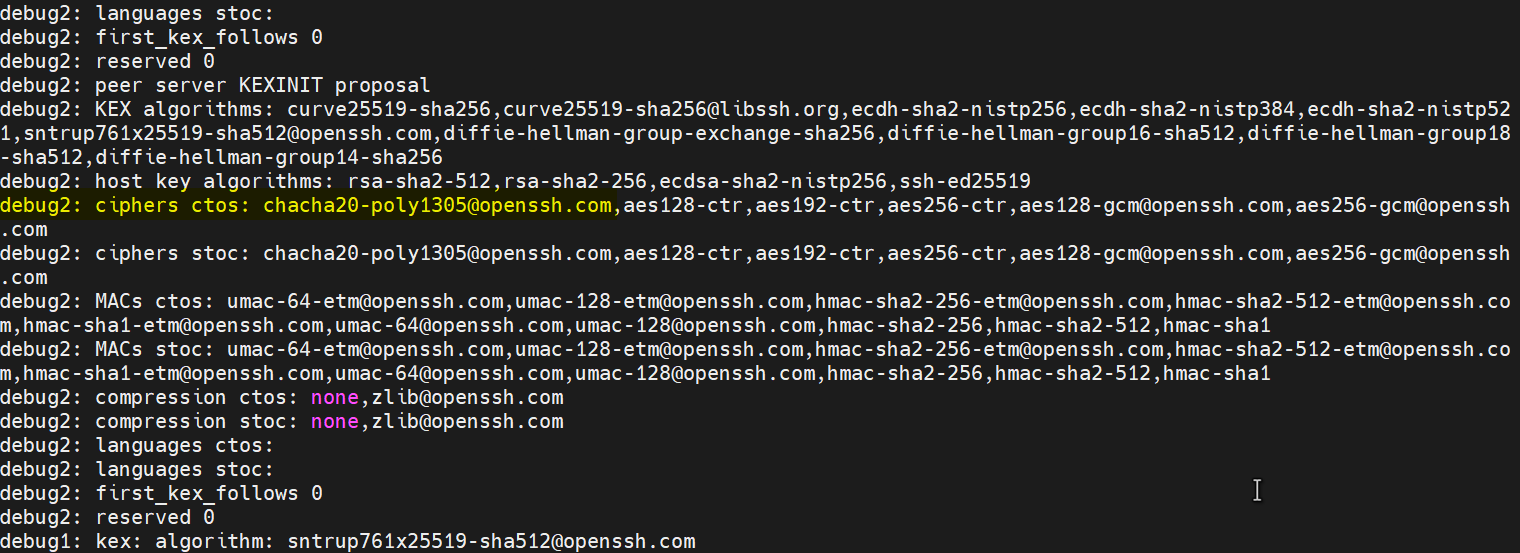 Underlying of QID 38913 (SSH Prefix Truncation Vulnerability - Terrapin)