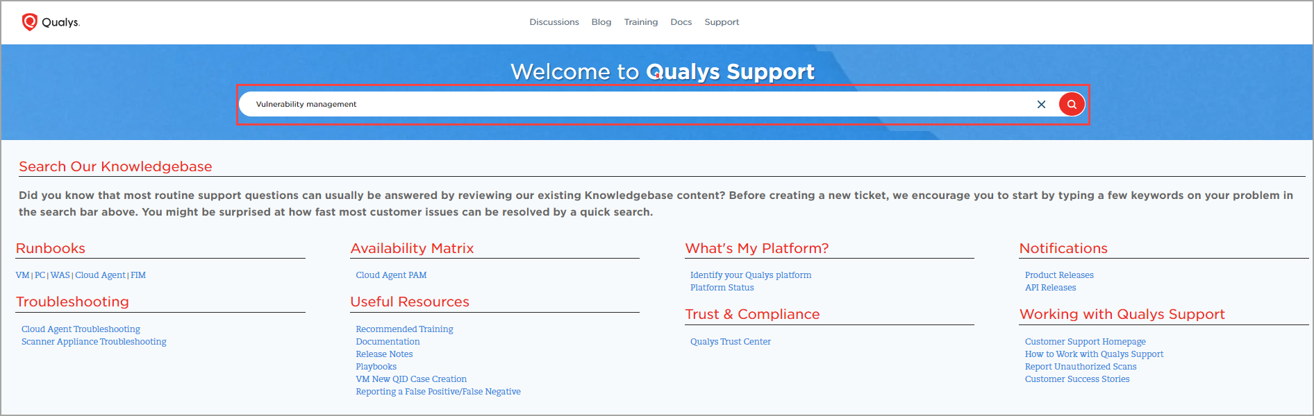 How to contact Qualys Support?